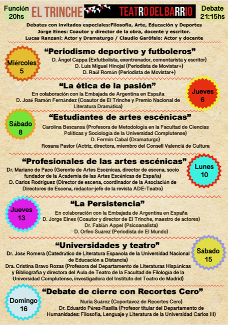 «El Trinche, el mejor jugador del mundo» vuelve al Teatro del Barrio ...